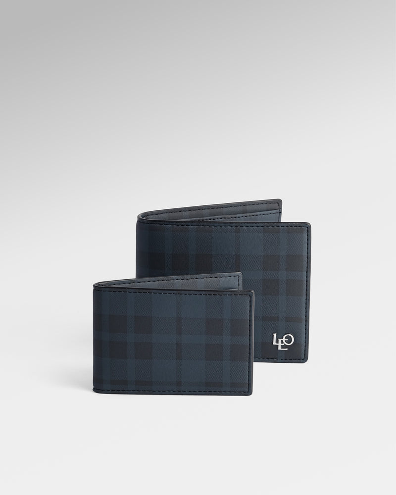 Ví Da Tartan Duo RFID (2 in 1)