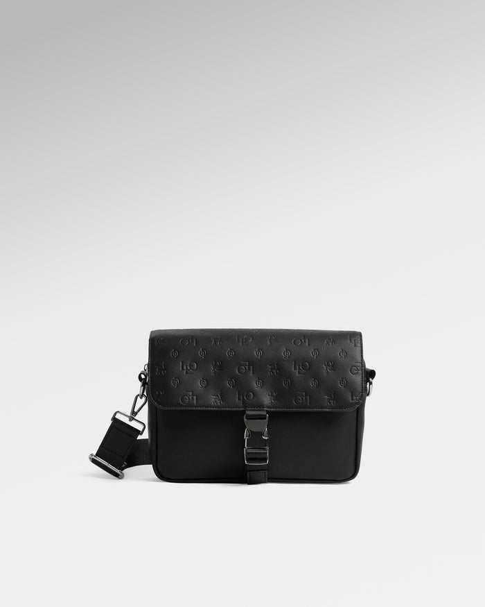 Túi Messenger Monogram Carlos OUTLET | Da Microfiber| Leonardo